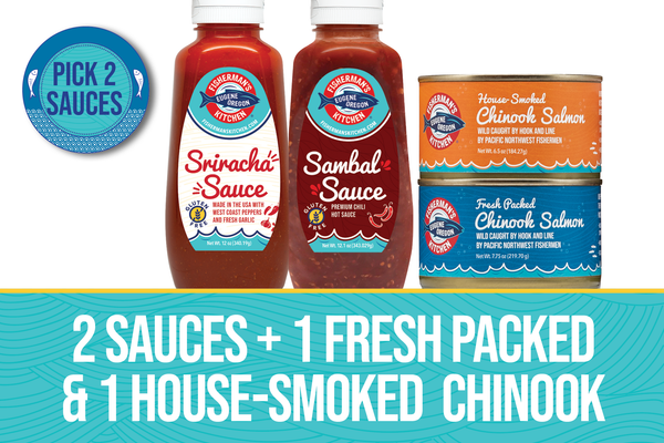Box 4: Chinook Salmon Box | Shipped - Fisherman's Kitchen
