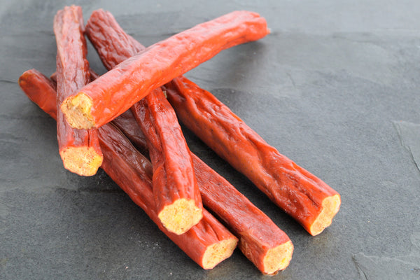 Salmon Pepper Sticks (24 Sticks) SOLD OUT - Fisherman's Kitchen
